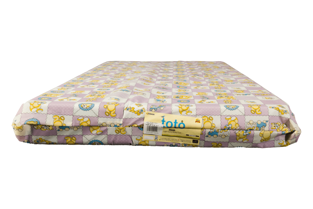 Toto Classic Baby Cot Waterproof Covered Light Duty Bobmil Foam ...